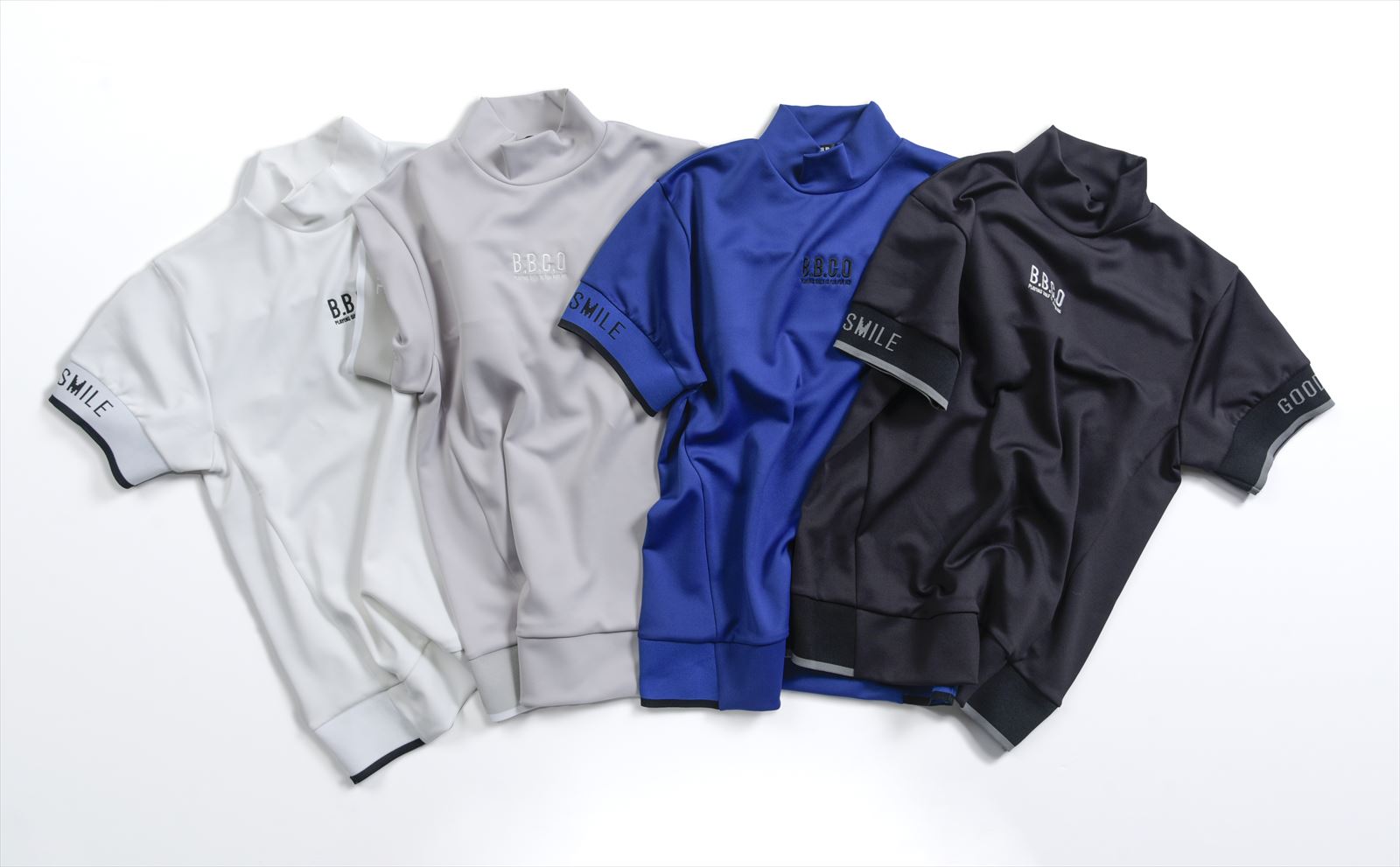 MEN'S JACQUARD LETTERS MOCK NECK – BBCO